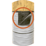 Polesaver Barrier Sleeves - Preventing Wooden Utility Pole Failure