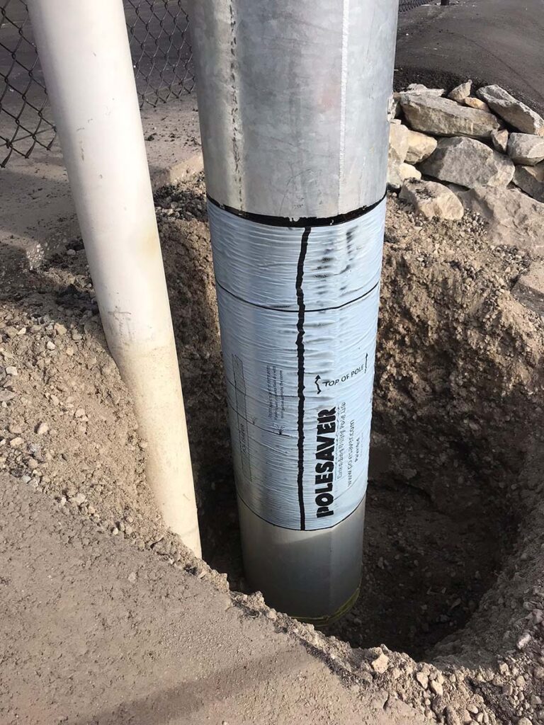 Polesaver Rot-Guard™ Sleeves | Prevent Corrosion in Steel Poles | Polesaver