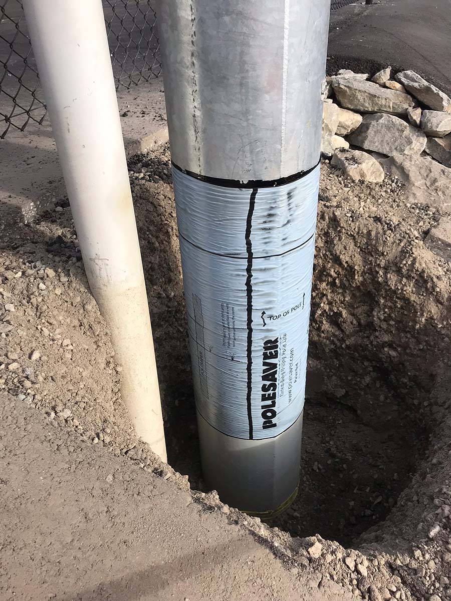 Polesaver Rot-Guard™ Sleeves | Prevent Corrosion in Steel Poles | Polesaver